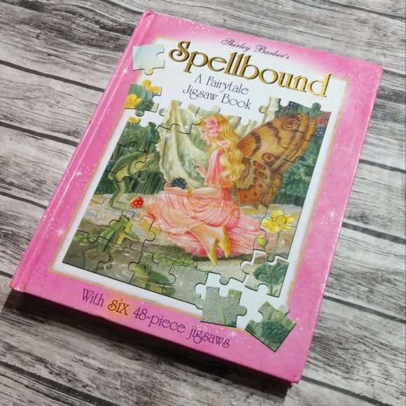 Other | Shirley Barber Spellbound Fairy Art Jigsaw Puzzle Story Book ...